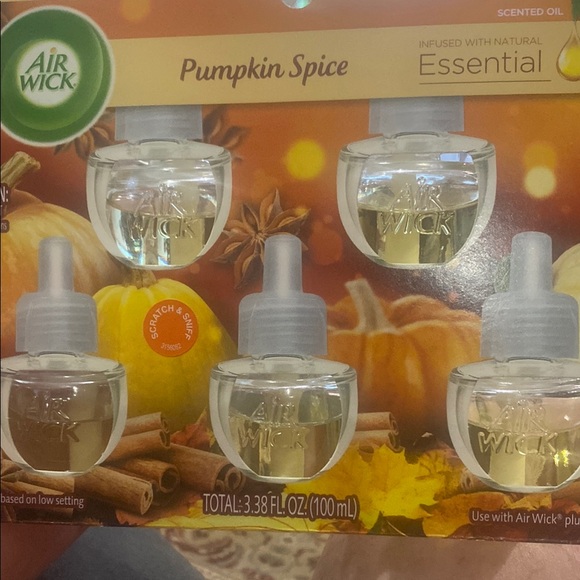 Other | Air Wick Pumpkin Spice Scented Oil Refills | Poshmark